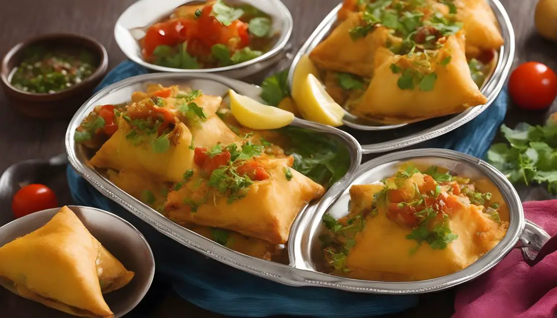 Samosa Chat | veg recipes Kitchen