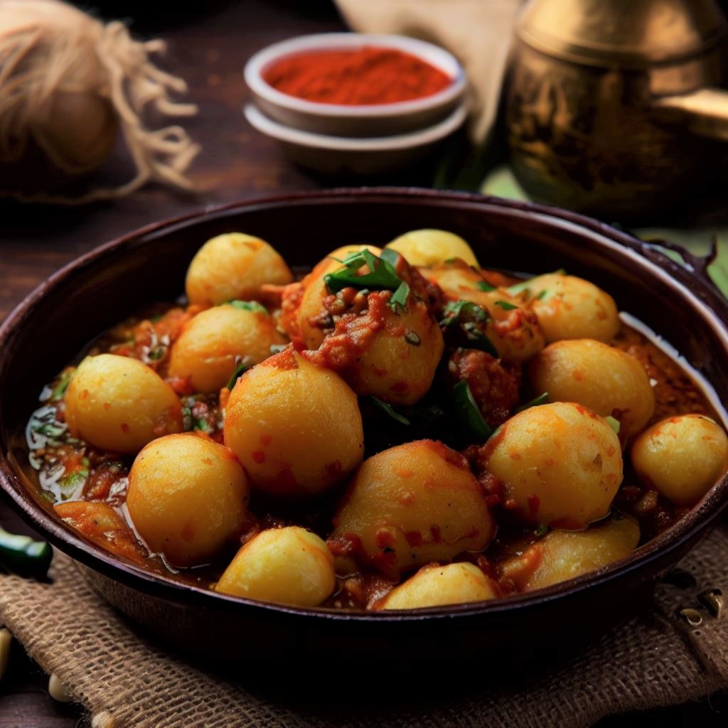 Delightful Dum Aaloo | veg recipes Kitchen