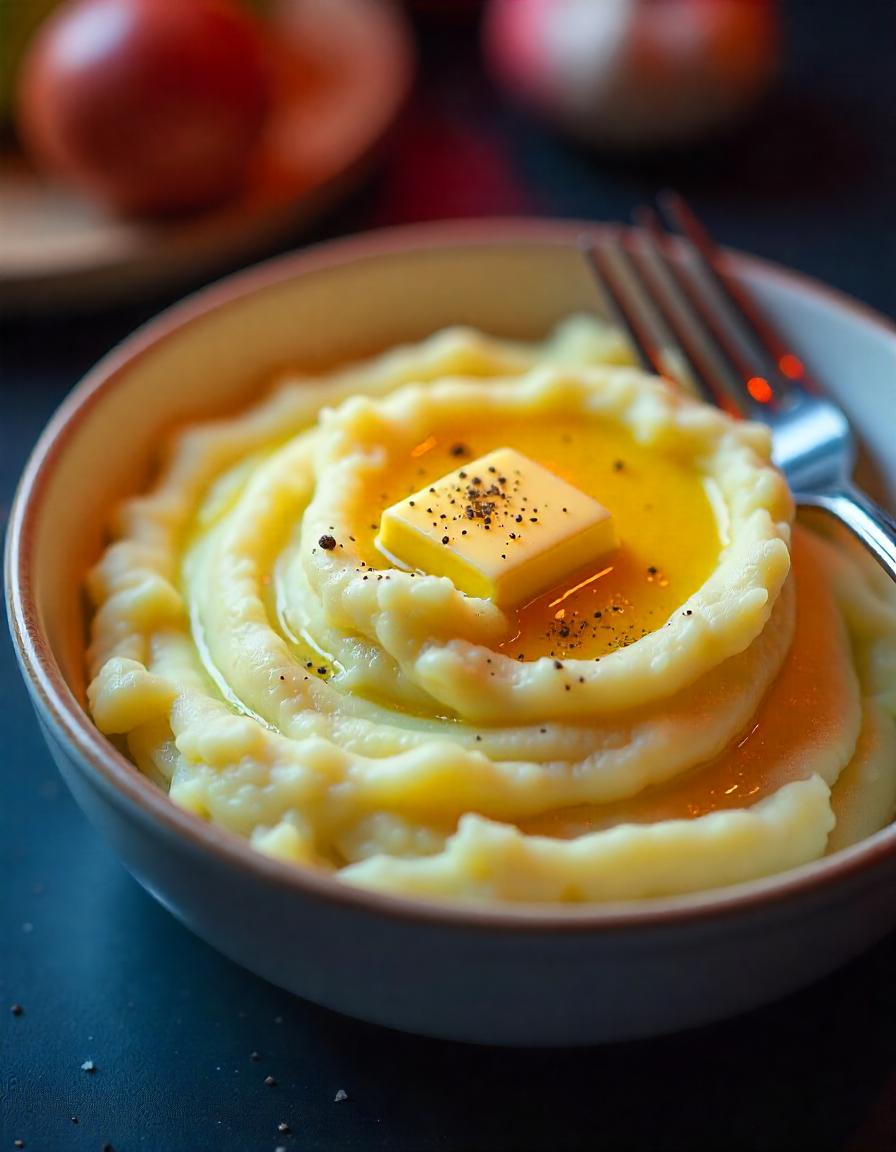 Garlic Mashed Potatoes | veg recipes Kitchen