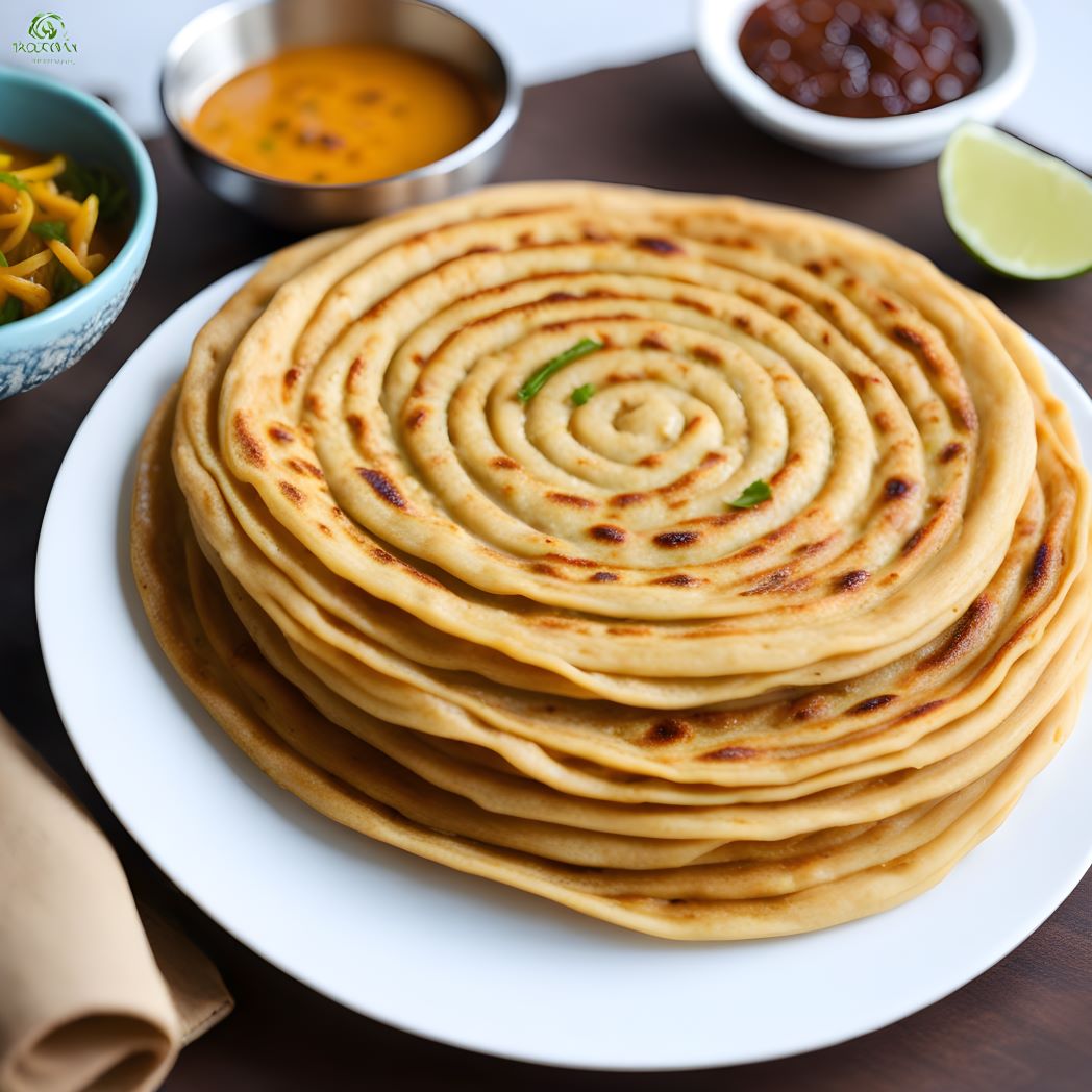 Lachha Paratha | veg recipes Kitchen