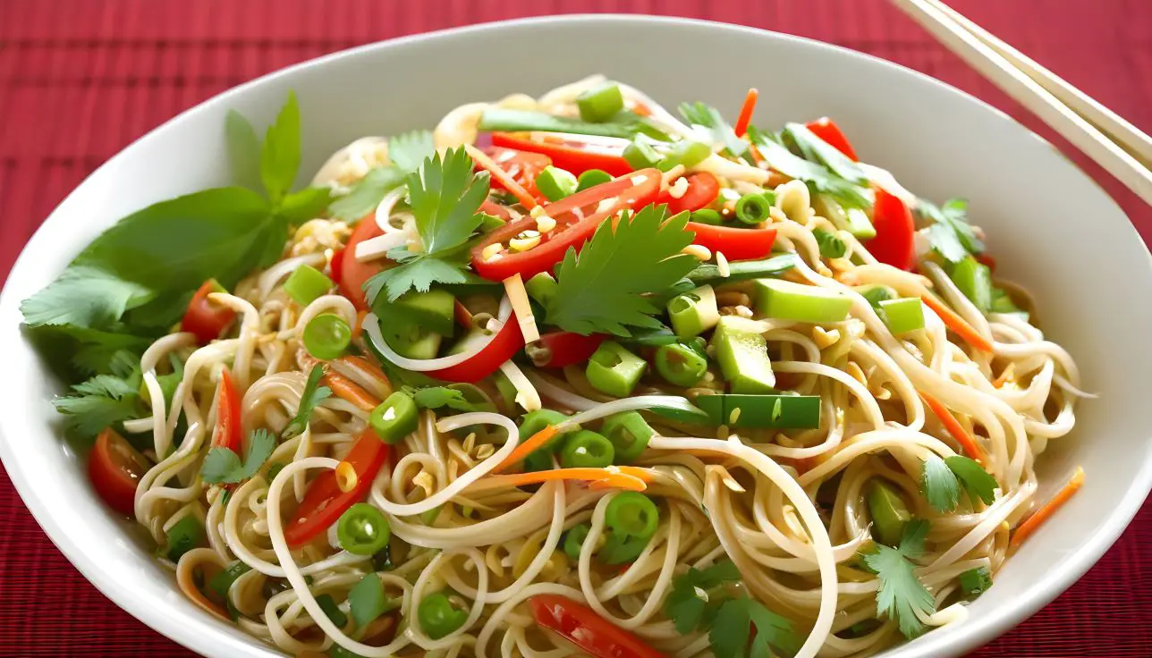 Thai Noodle Salad | veg recipes Kitchen