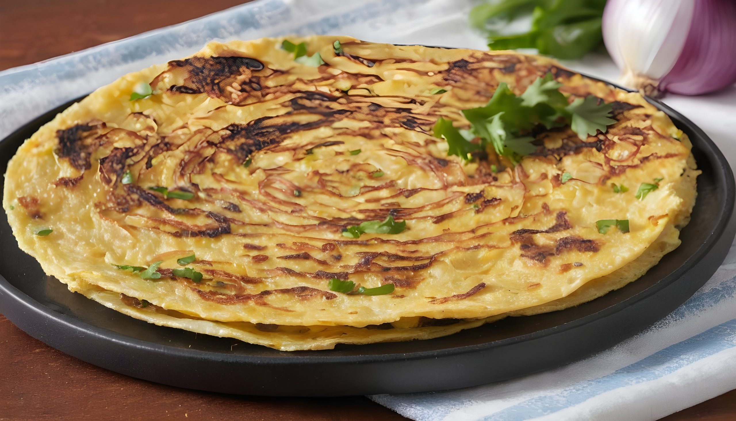 Potato Onion Tortilla | veg recipes Kitchen