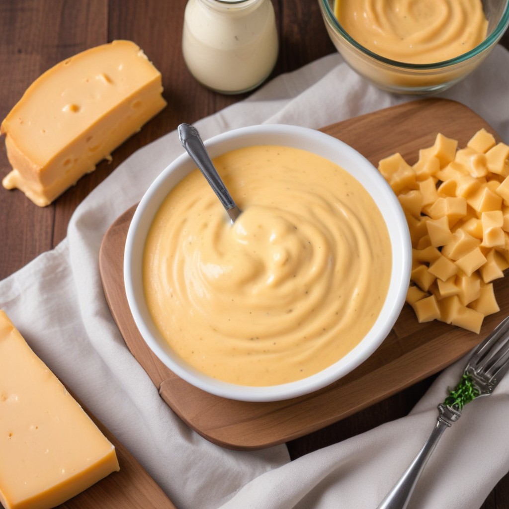 Homemade Cheddar Cheese Sauce | veg recipes Kitchen