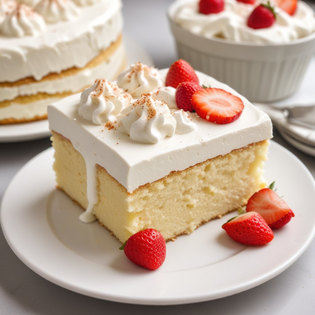 Tres Leche Cake | veg recipes Kitchen