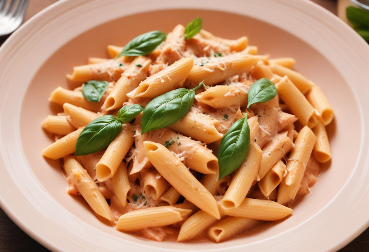 Penne Rosa | veg recipes Kitchen