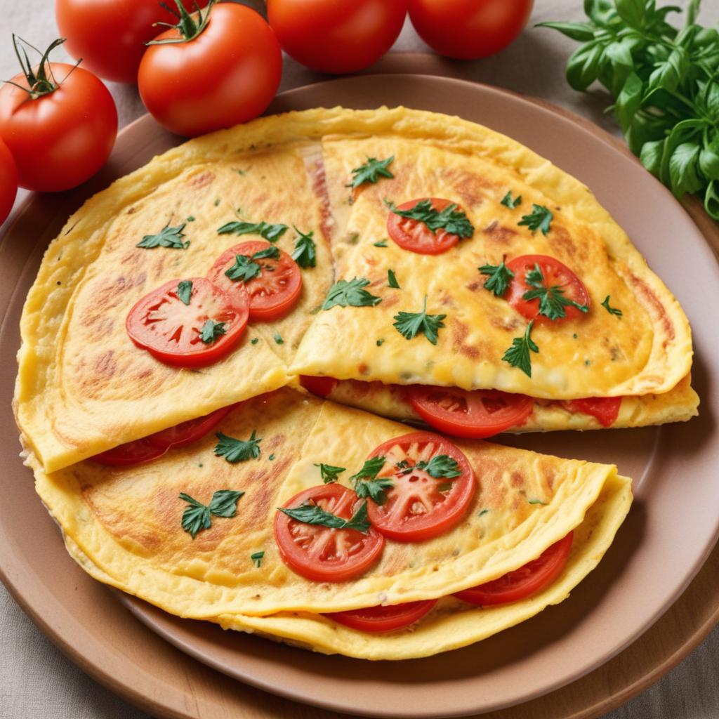 Tomato Omelette Recipe | veg recipes Kitchen