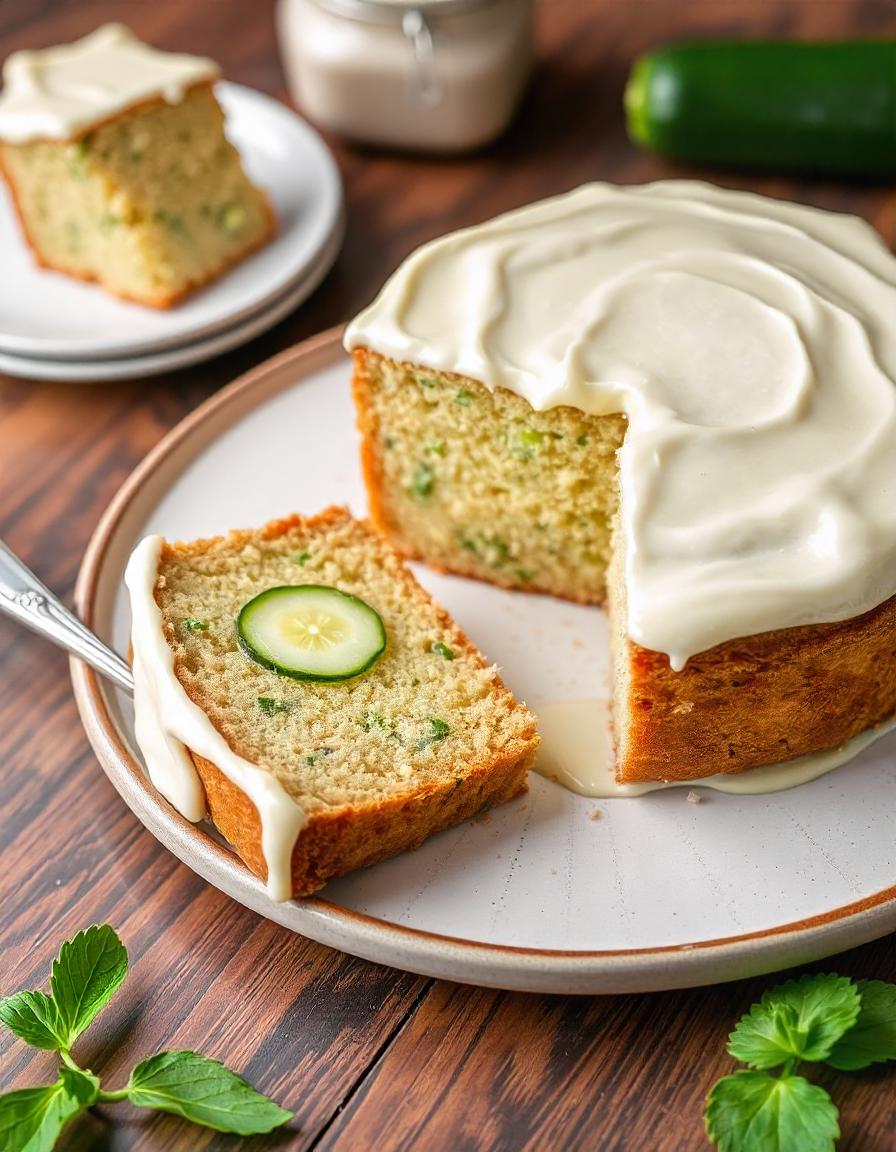 Cucumber Cake | veg recipes Kitchen