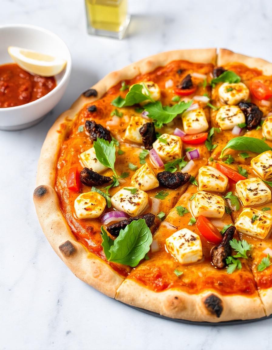 Paneer Tikka Pizza Recipe | veg recipes Kitchen